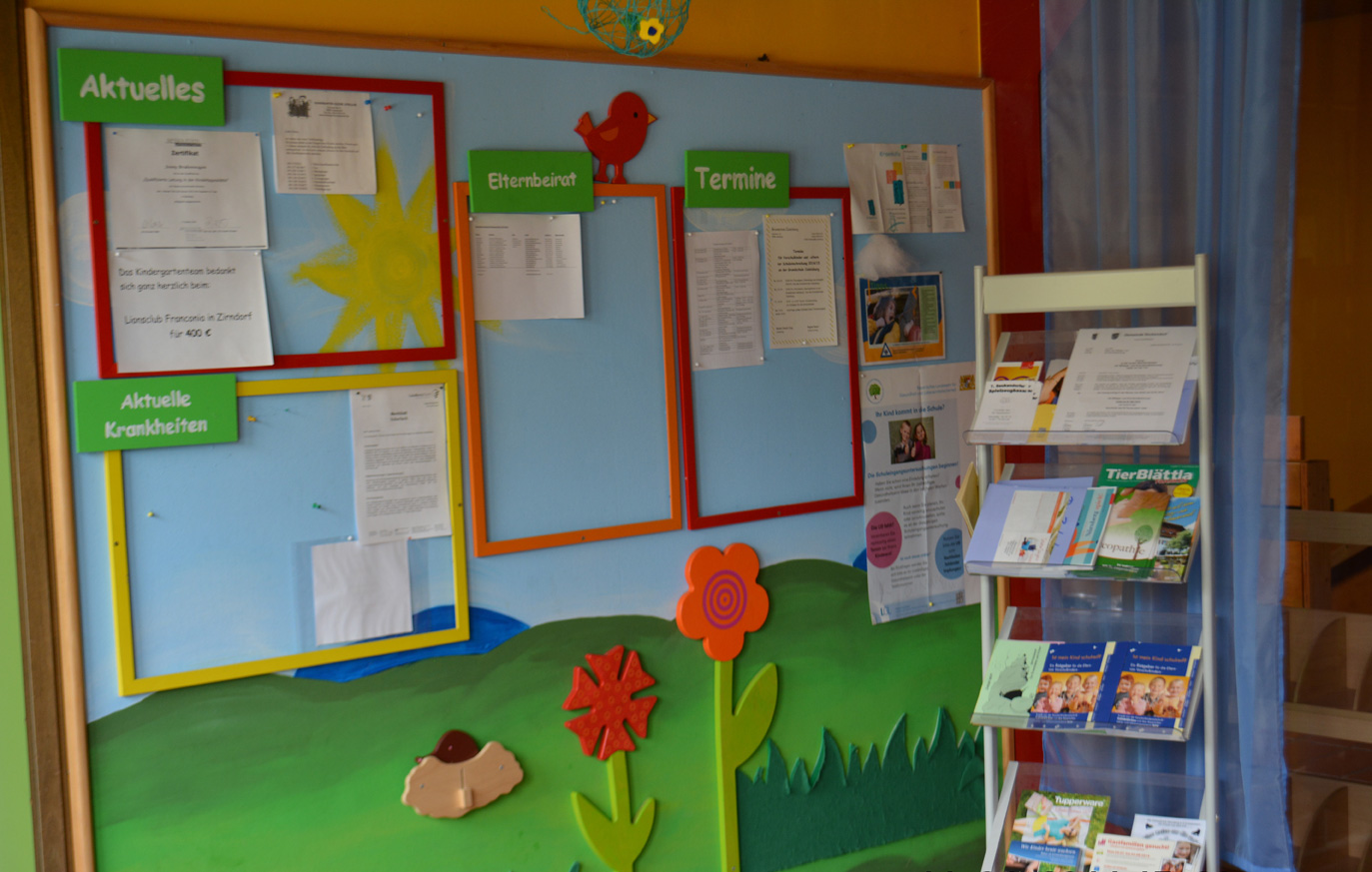 Der Garten für die Kindergartenkinder